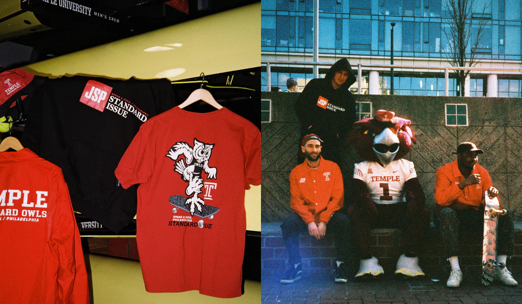 JSP X BOATHOUSE X TEMPLE UNIVERSITY "SKATEBOARD OWLS ...