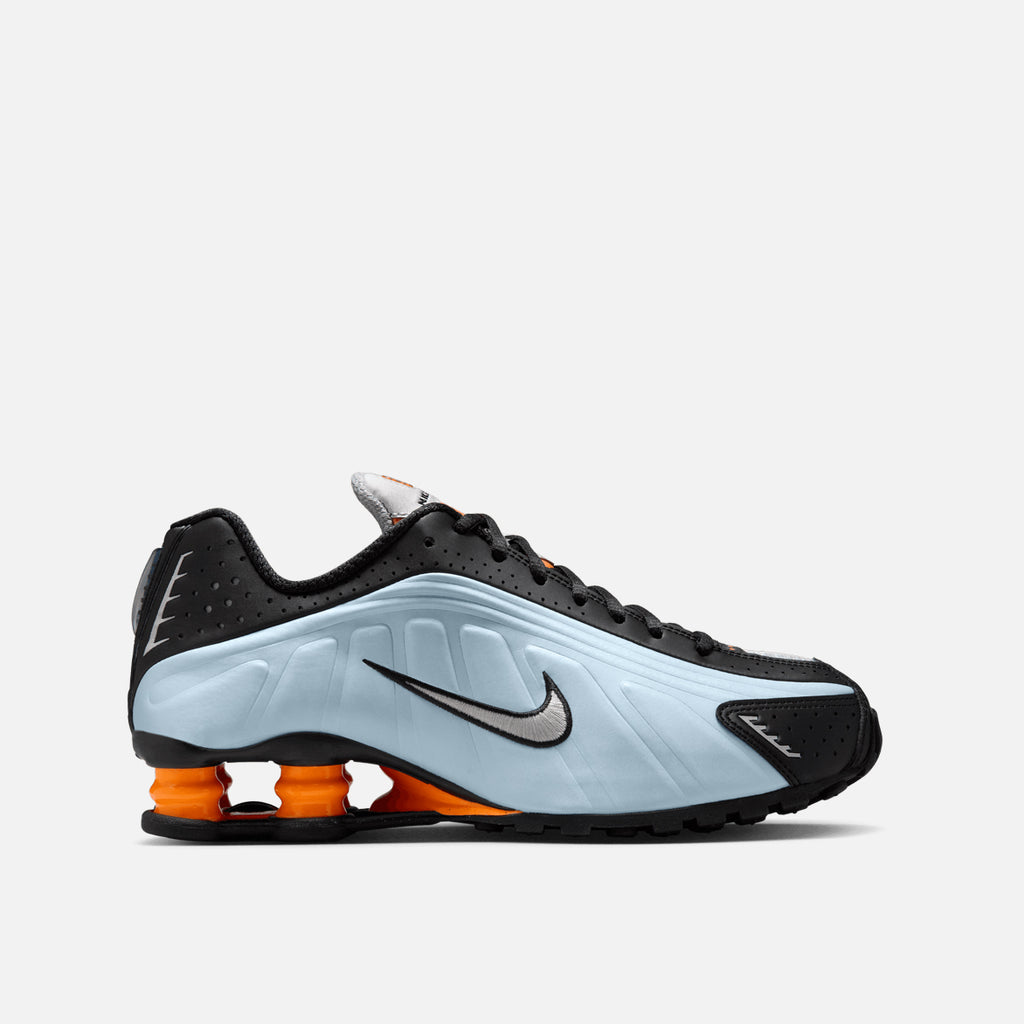 WMNS SHOX R4 - BLUE TINT / METALLIC SILVER / TOTAL ORANGE ...