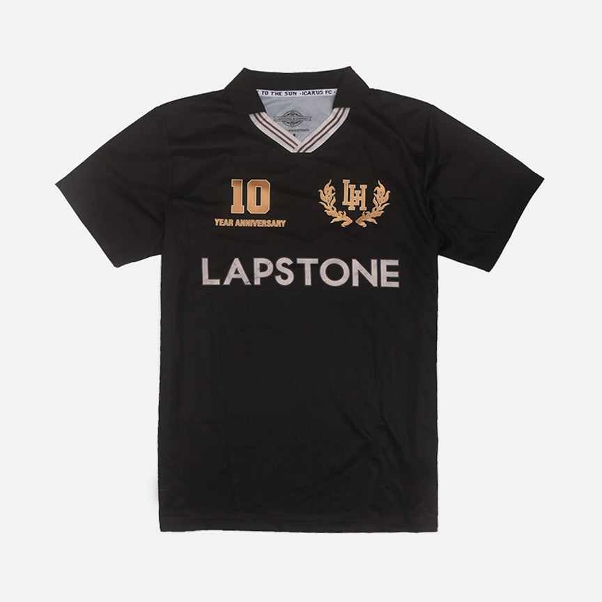 LAPSTONE "10 YEAR" S/S JERSEY - BLACK – lapstoneandhammer.com