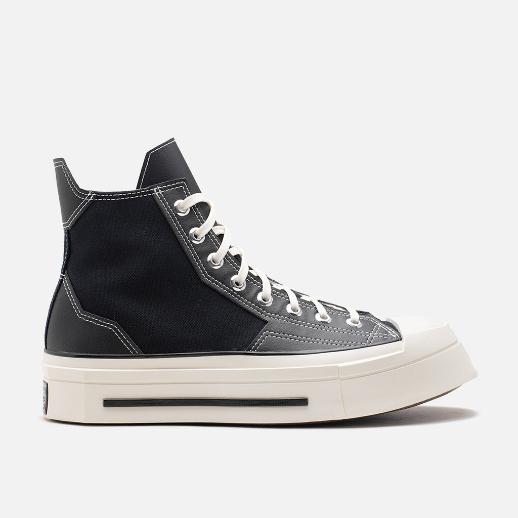 CHUCK 70 DE LUXE SQUARED HI - BLACK | lapstoneandhammer.com