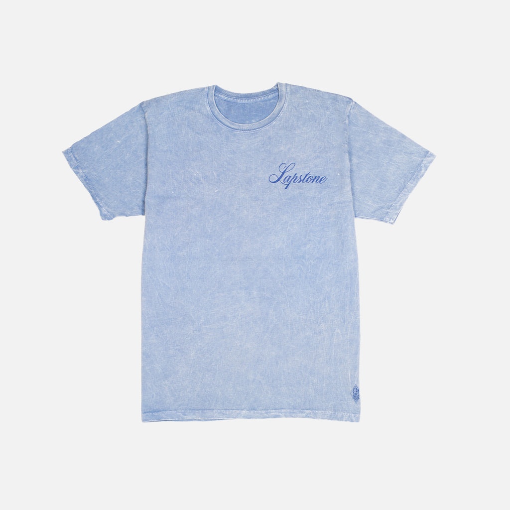 STANDARD ISSUE FOR LAPSTONE TEE - STONEWASH INDIGO – lapstoneandhammer.com