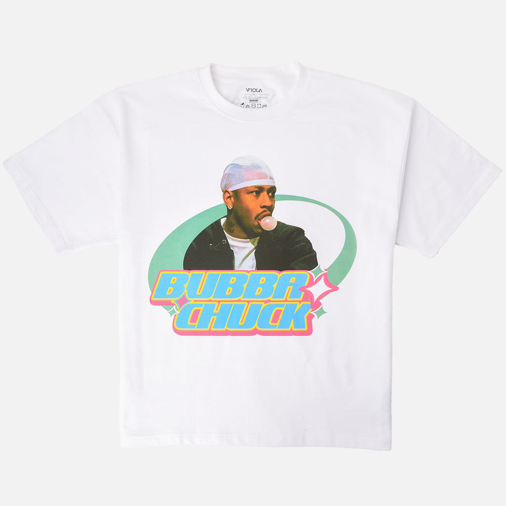 LAPSTONE X VIOLA X IVERSON "BUBBLE" TEE - WHITE – lapstoneandhammer.com